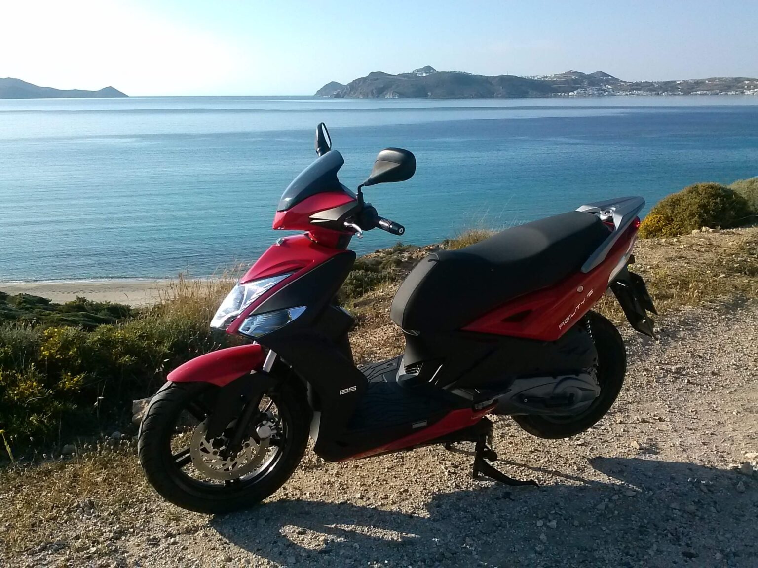 Rental Scooter -Moto - ATV Milos - Apollonas Sun Shine